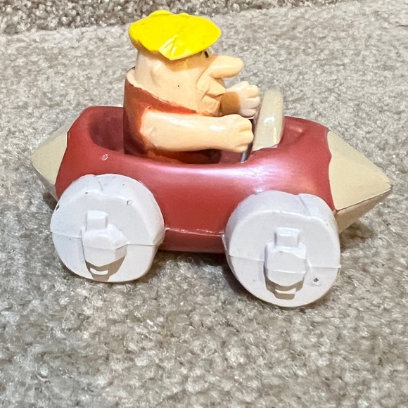 Toys | Vintage Dennys 1995 Flintstones Toy Barney Rubble In Car | Poshmark